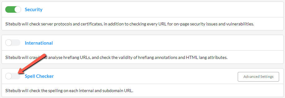 How To Spell Check An Entire Website Sitebulb